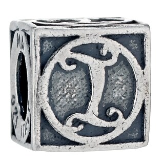 Charmed Memories Sterling Silver L Initial Bead | H.Samuel