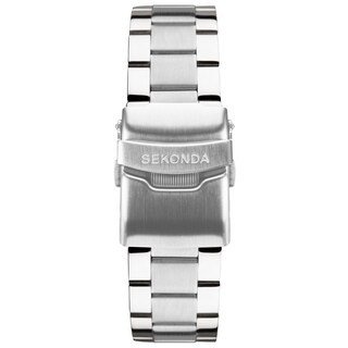 Sekonda Velocity Men's Green Dial Stainless Steel Bracelet Watch | H.Samuel