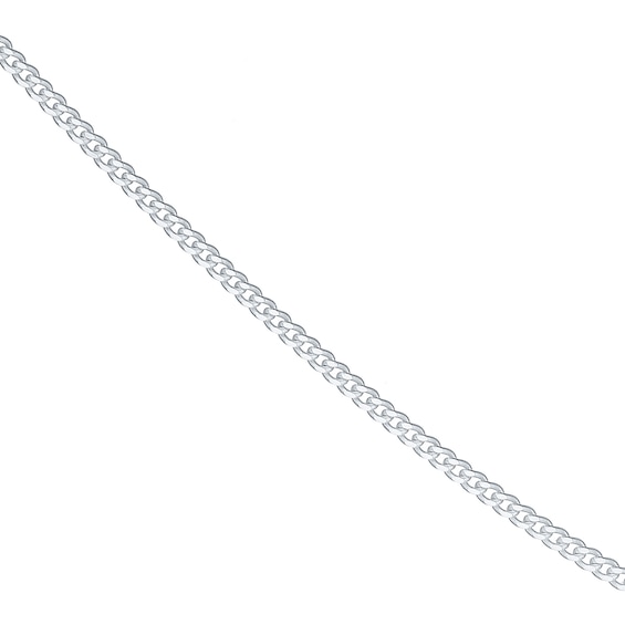 Sterling Silver 20 Inch Curb Chain | H.Samuel