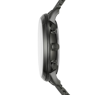 Fossil Men's Neutra Black Mesh Bracelet Watch | H.Samuel