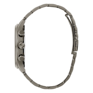 Bulova Classic Chronograph Men's Black Ip Stainless Steel Bracelet ...