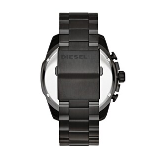 Diesel Mega Chief Men's Black Stainless Steel Bracelet Watch | H.Samuel