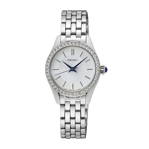 Seiko Caprice Classic Stainless Steel Bracelet Watch | H.Samuel