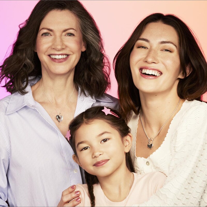 Sterling Silver Puff Heart Belcher Chain Bracelet | H.Samuel